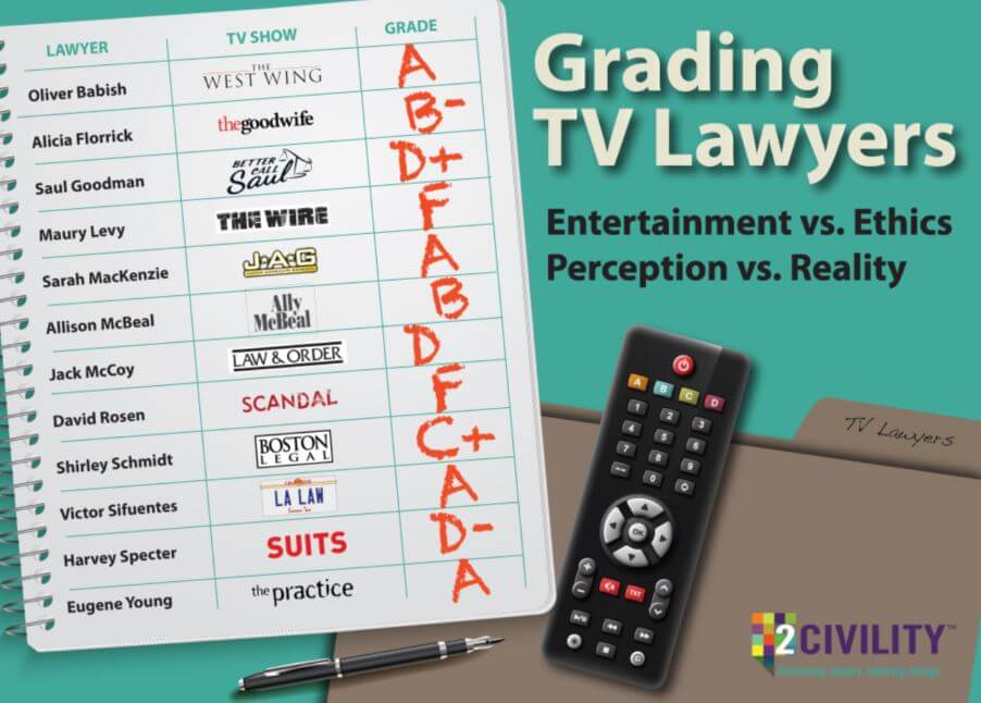 Grading TV Lawyers: Ethics vs. Entertainment - 2Civility
